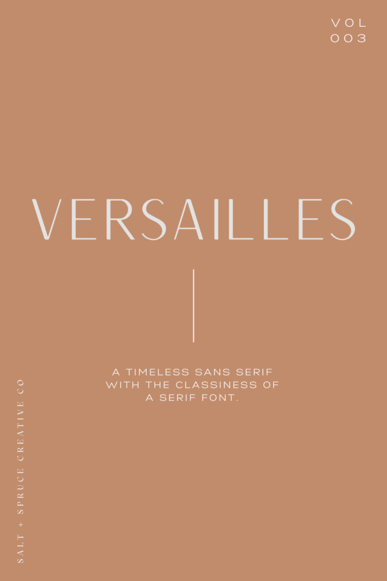 Font Spotlight Vol. 3 - Salt + Spruce Creative Co.